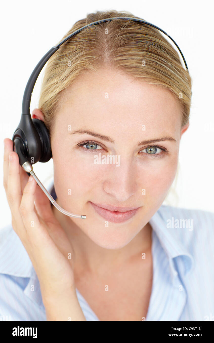 Call center operator hi-res stock photography and images - Alamy