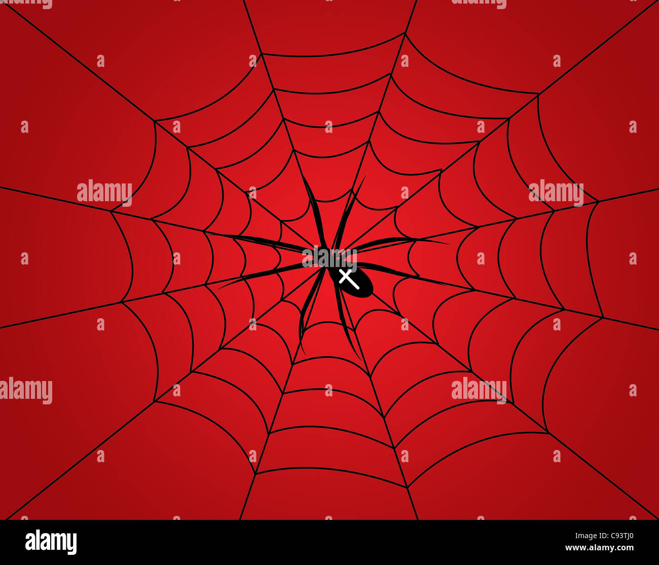 Spider drawing color hi-res stock photography and images - Alamy