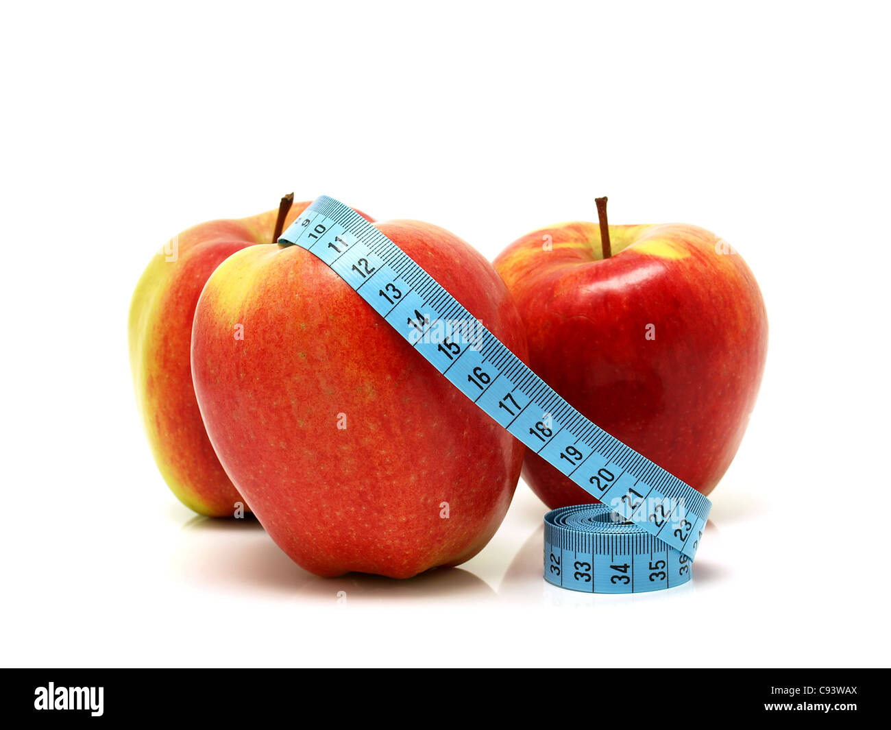 Healthy apple diet Stock Photo - Alamy