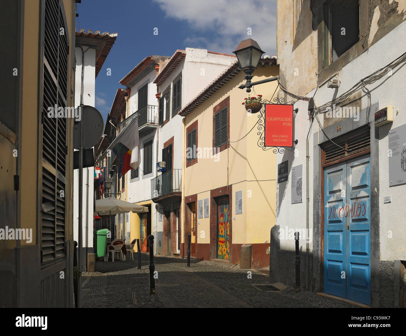 Funchal madeira old town hi-res stock photography and images - Alamy