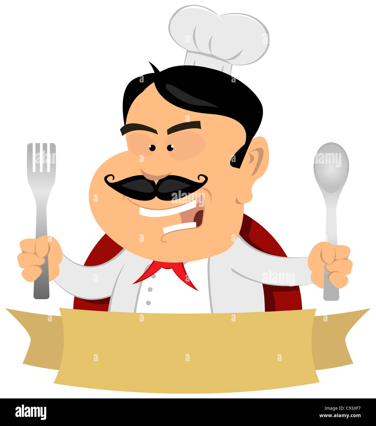 Cartoon French Chefs