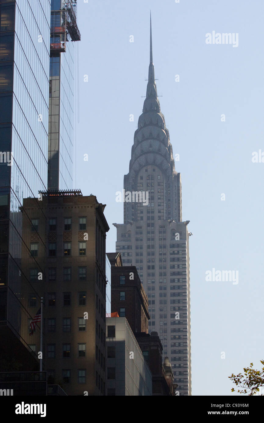Manhattan Architecture skyscraper NYC Chrysler Building Stock Photo - Alamy