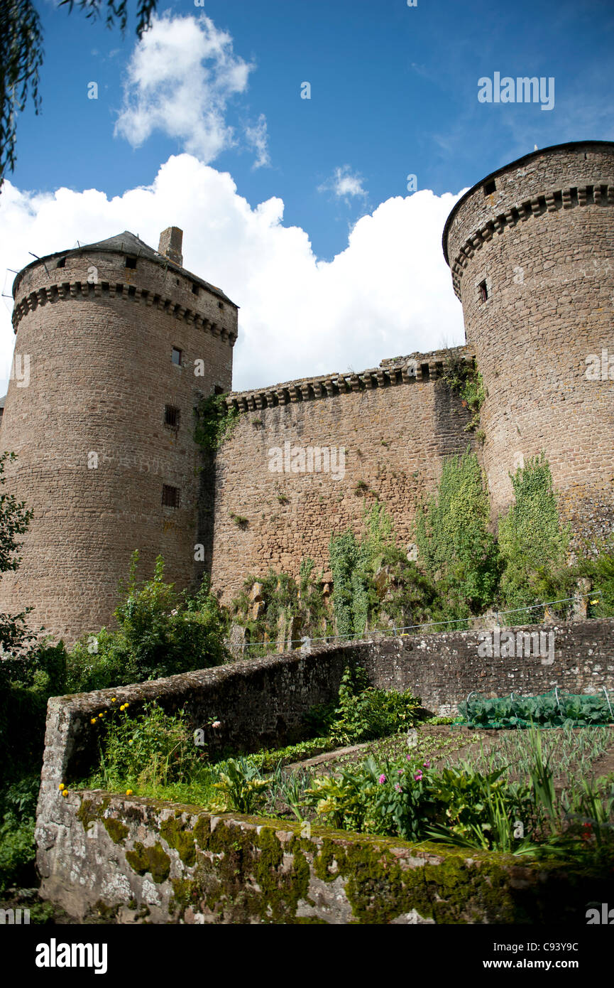 15th century castle of Lassay-les-Châteaux, a petite cité de caractère ...