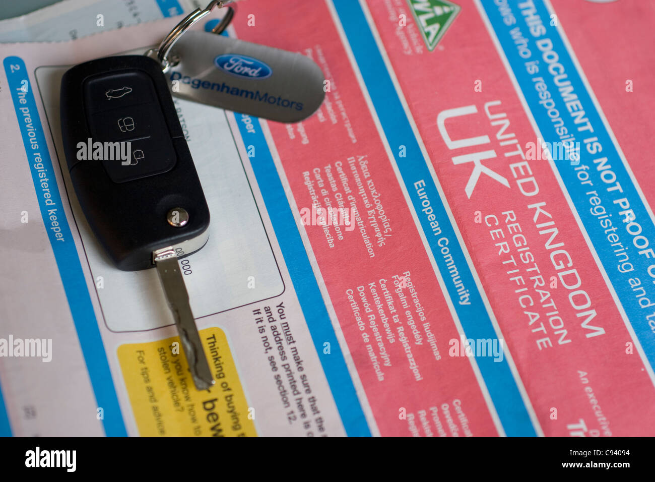 Registration certificate hi-res stock photography and images - Alamy