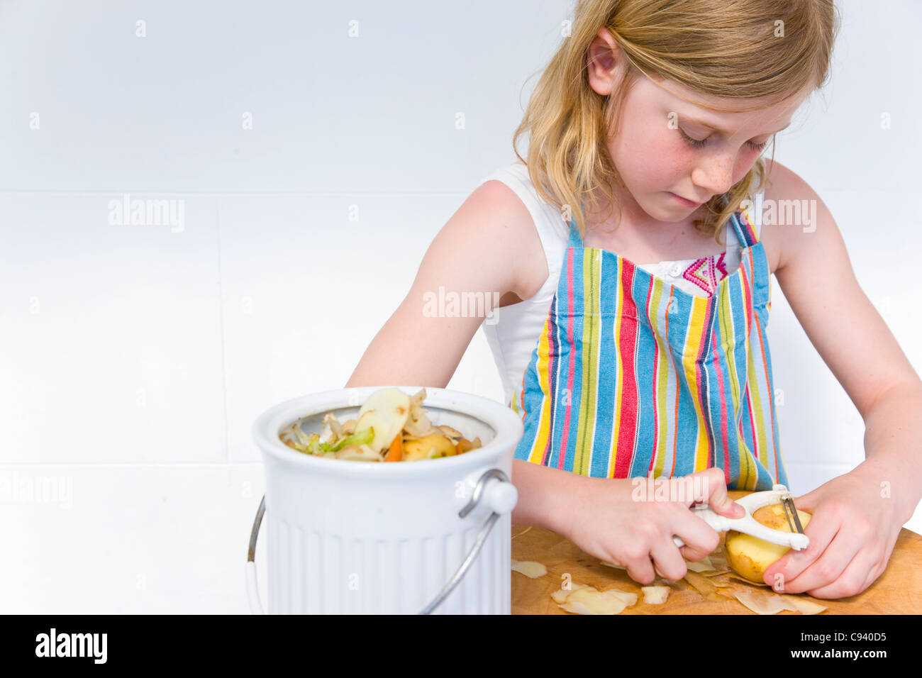 Person holding compost bin hi-res stock photography and images - Alamy