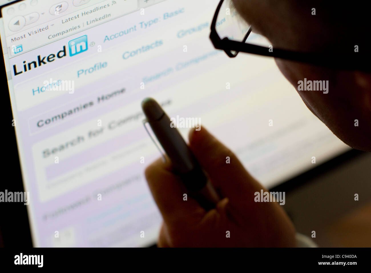 Web linked hi-res stock photography and images - Alamy