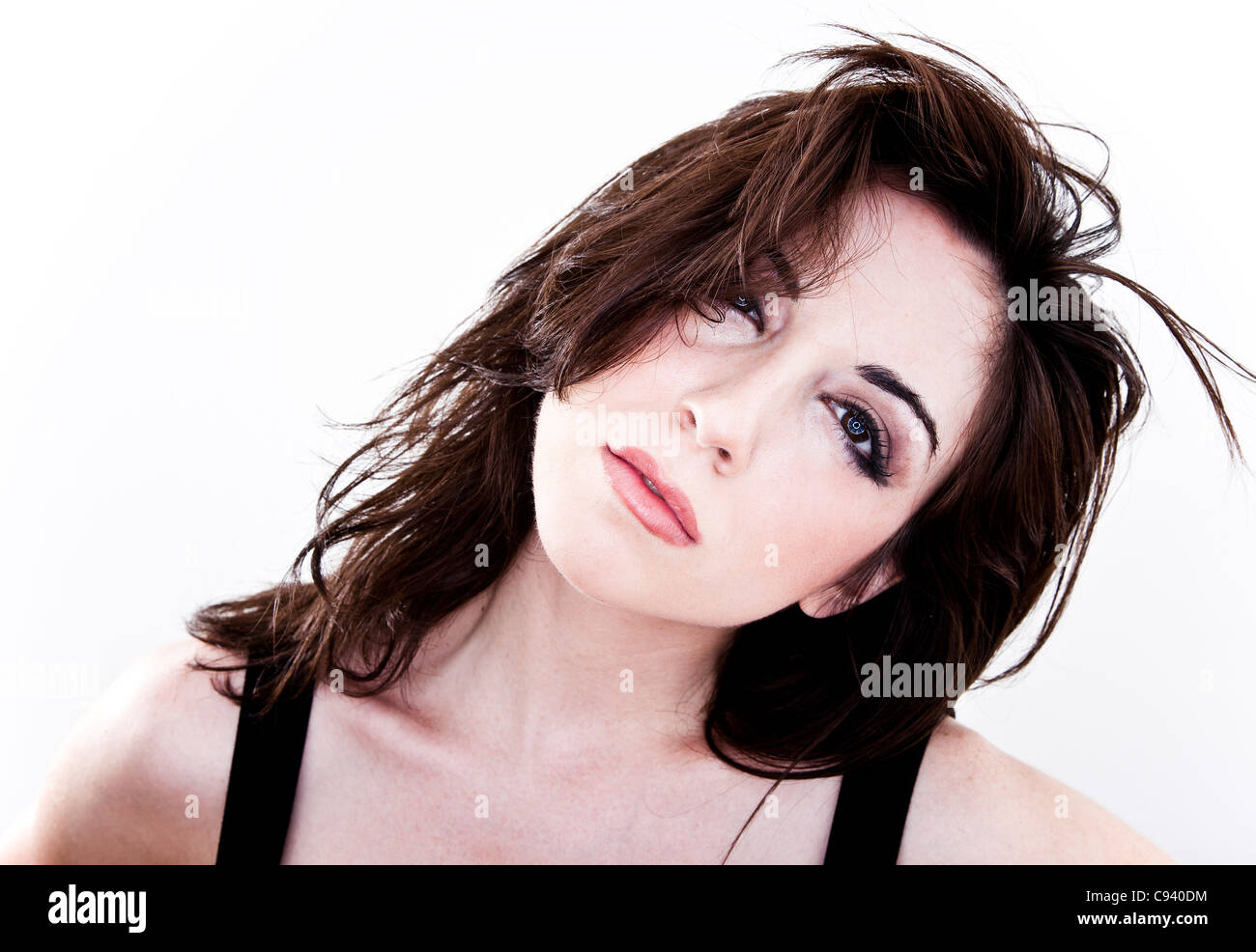 Dishevelled Woman High Resolution Stock Photography and Images - Alamy