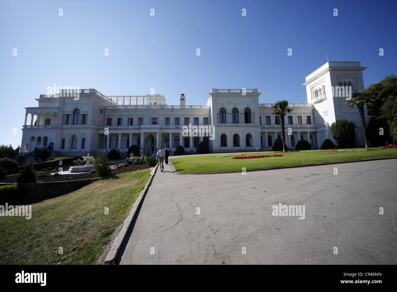 Livadia palace facade yalta hi-res stock photography and images - Alamy