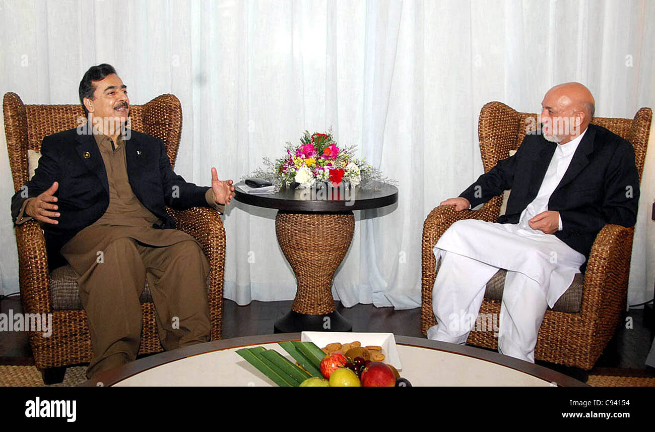 Pakistan Prime Minister, Syed Yusuf Raza Gilani in meeting with ...