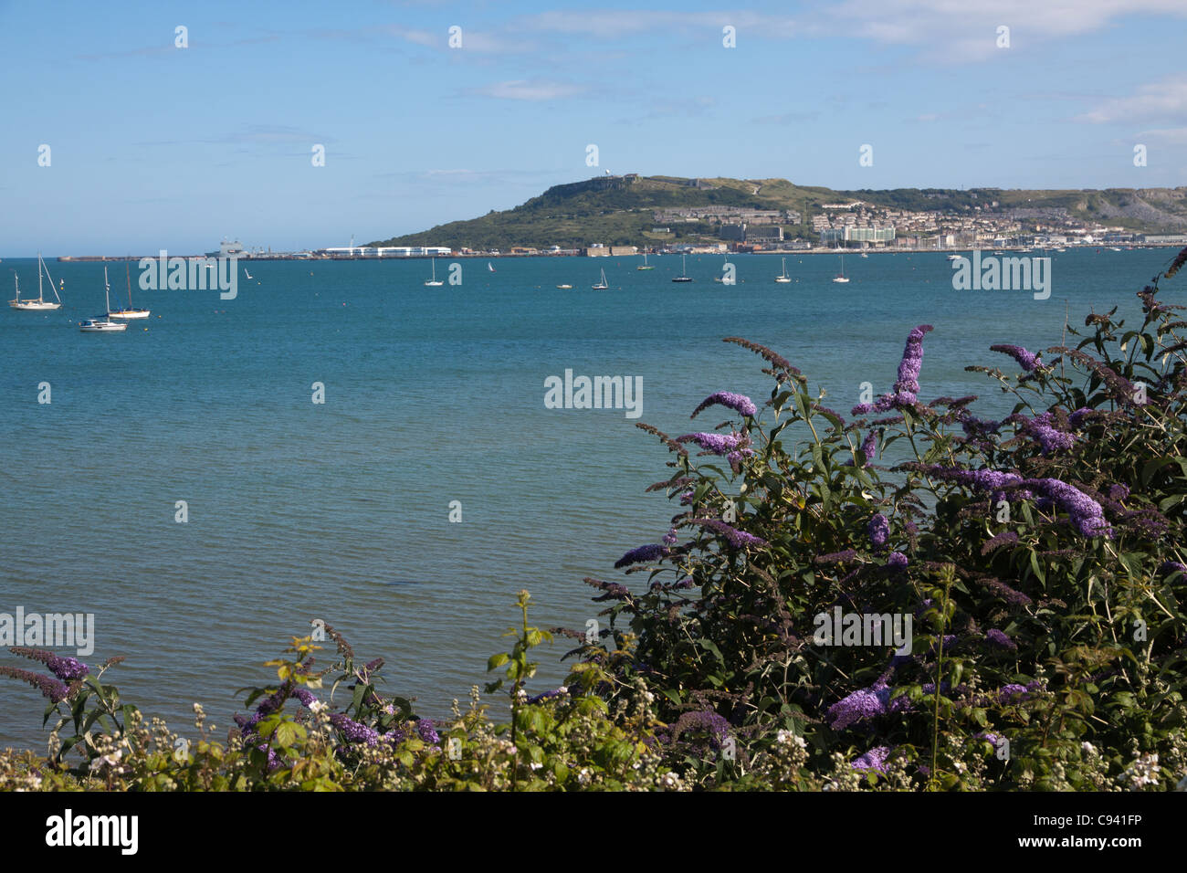 Portland harbour dorset sailing hi-res stock photography and images - Alamy