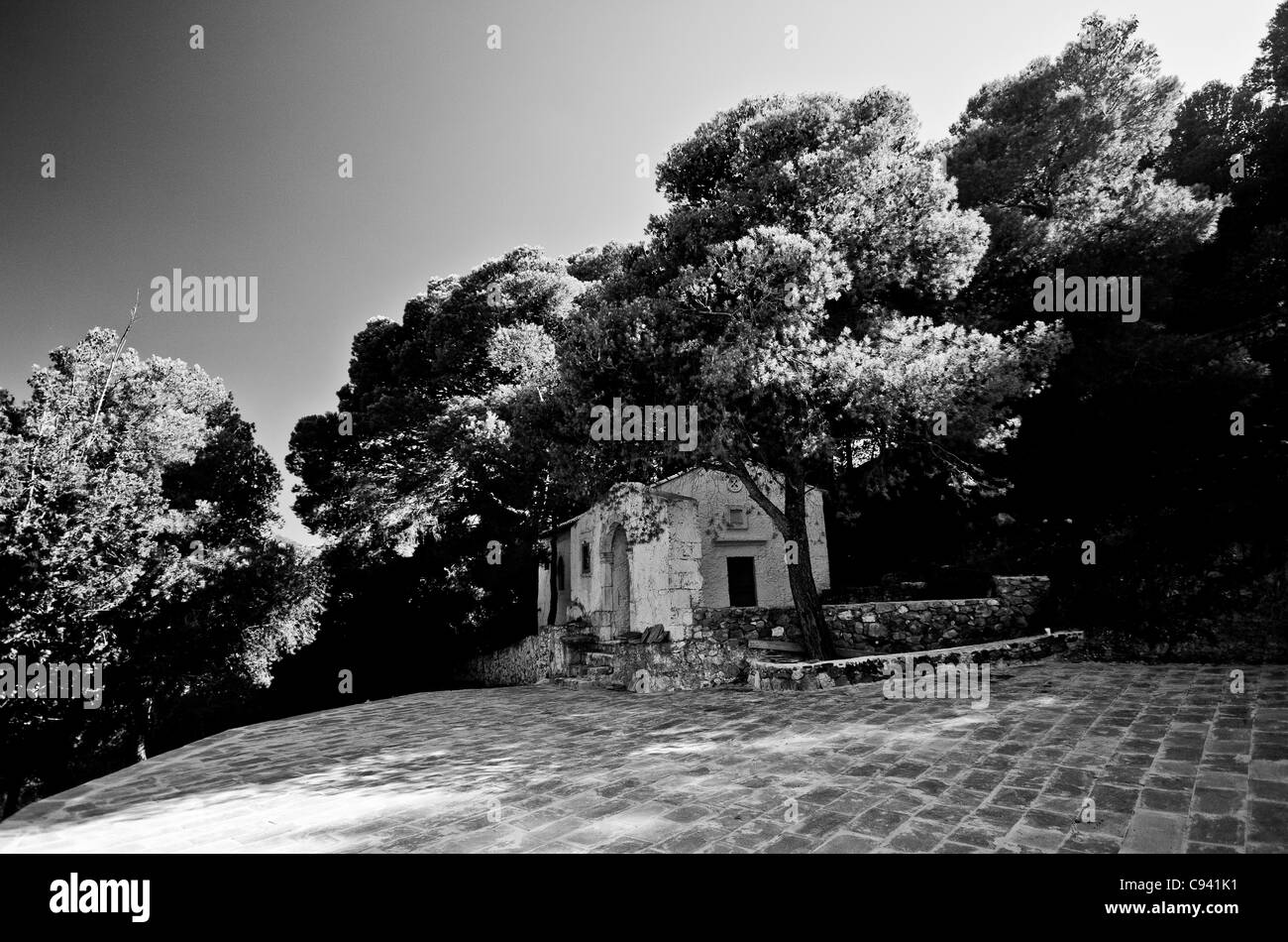 chapel at Assos Stock Photo - Alamy