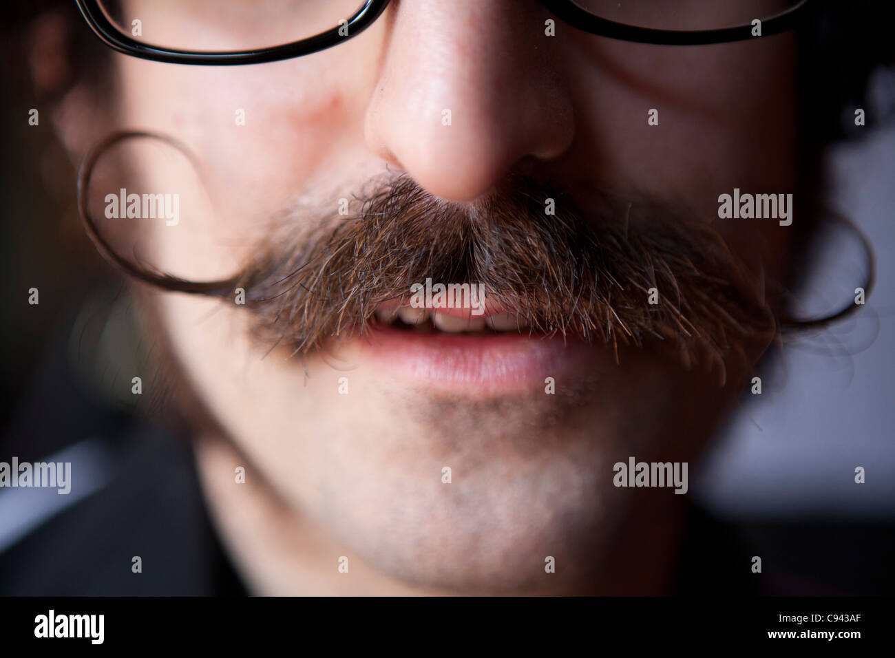 Pointy moustache hi-res stock photography and images - Alamy