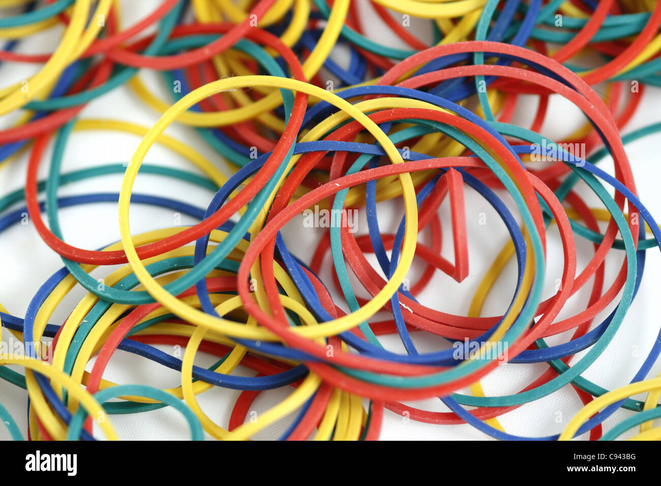 Abstract rubber band background hi-res stock photography and images - Alamy