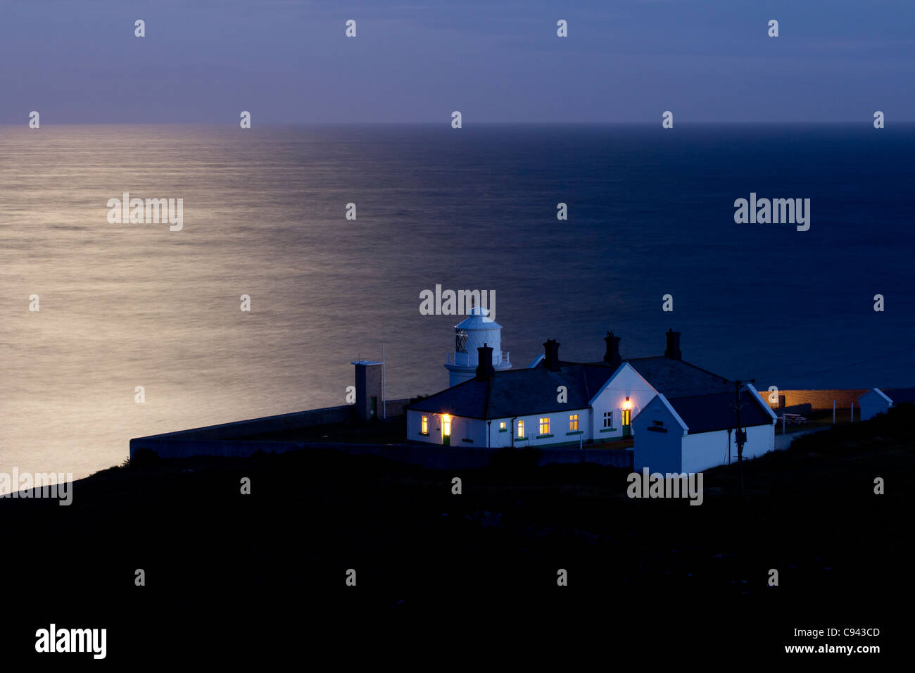 Anvil Point lighthouse near Swanage. Dorset, UK Stock Photo - Alamy