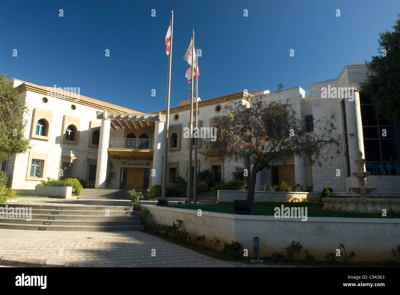 General view of Municipality Building, Beit Mery, Metn, Mount Lebanon ...