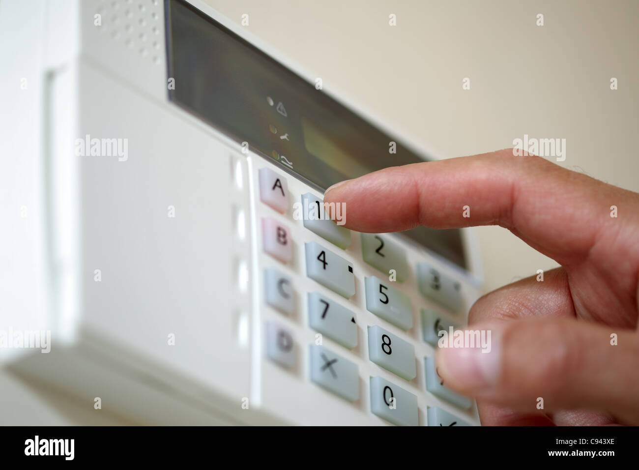 Security system hi-res stock photography and images - Alamy