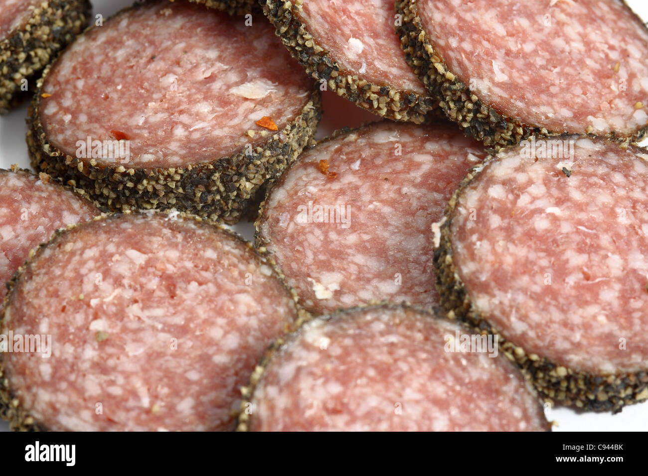 German cooked sausage hi-res stock photography and images - Alamy