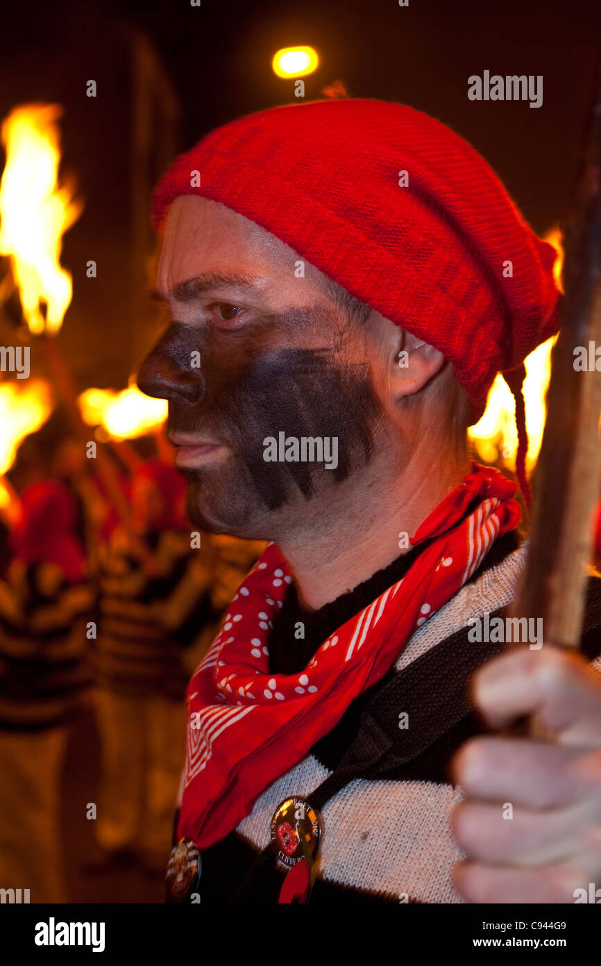 Guy Fawkes (bonfire) night, Lewes, Sussex, England 2011 Stock Photo - Alamy