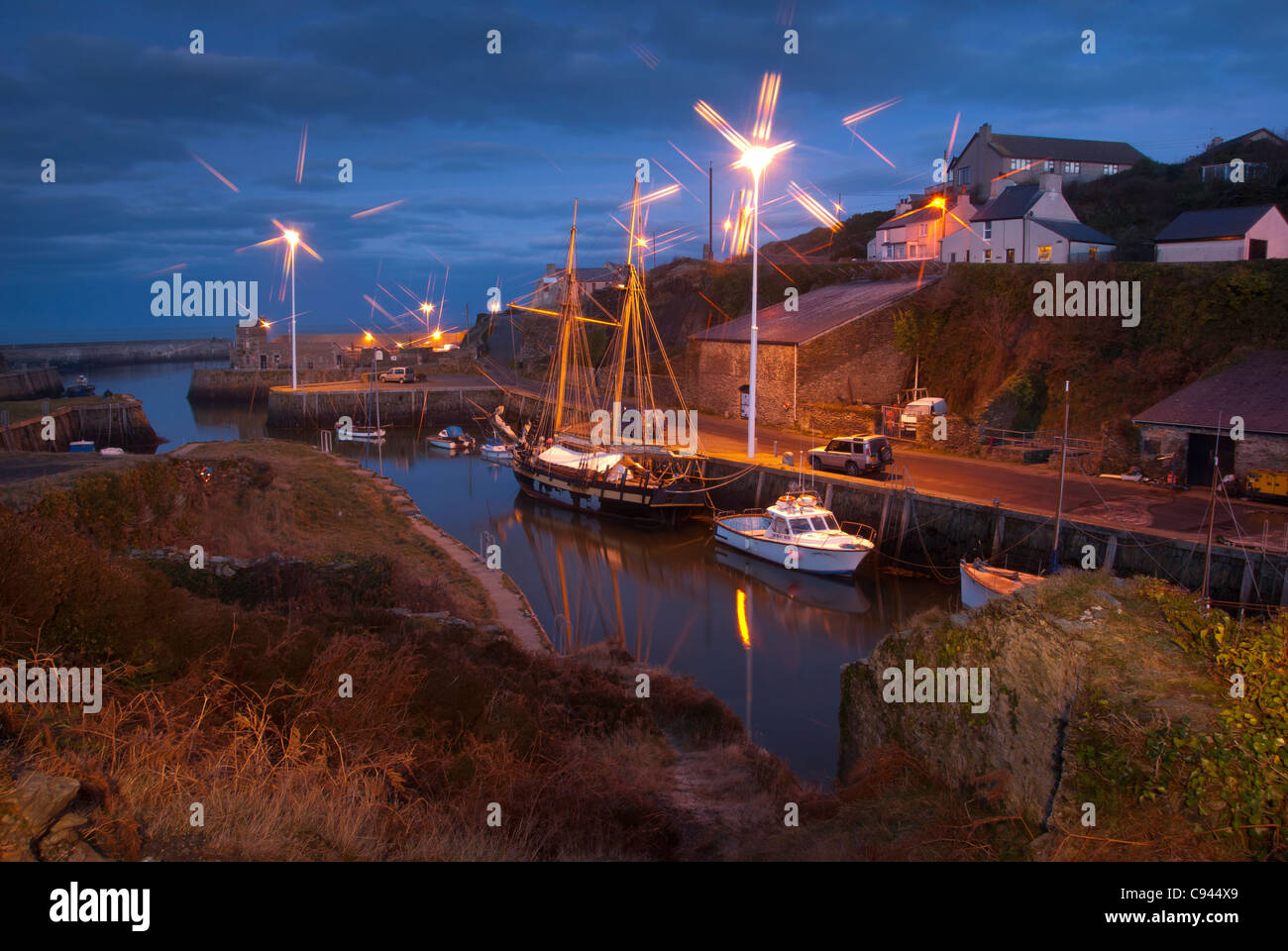 Amlwch Port Amlwch Anglesey LL68 Stock Photo - Alamy