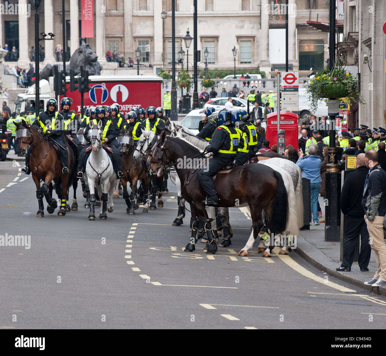 Met police horses hi-res stock photography and images - Alamy