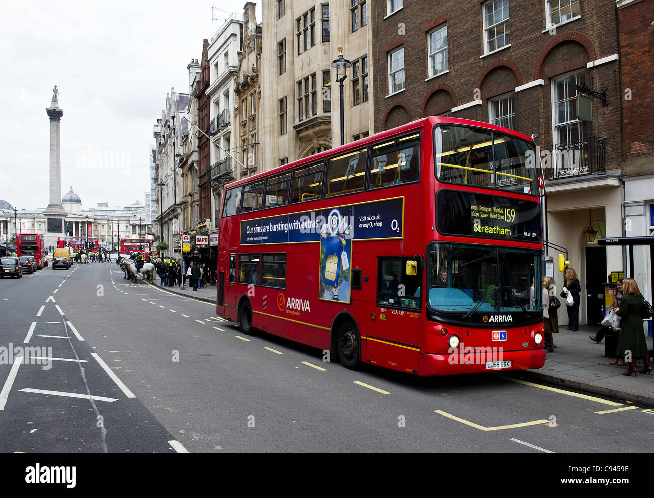 A London bus Stock Photo - Alamy