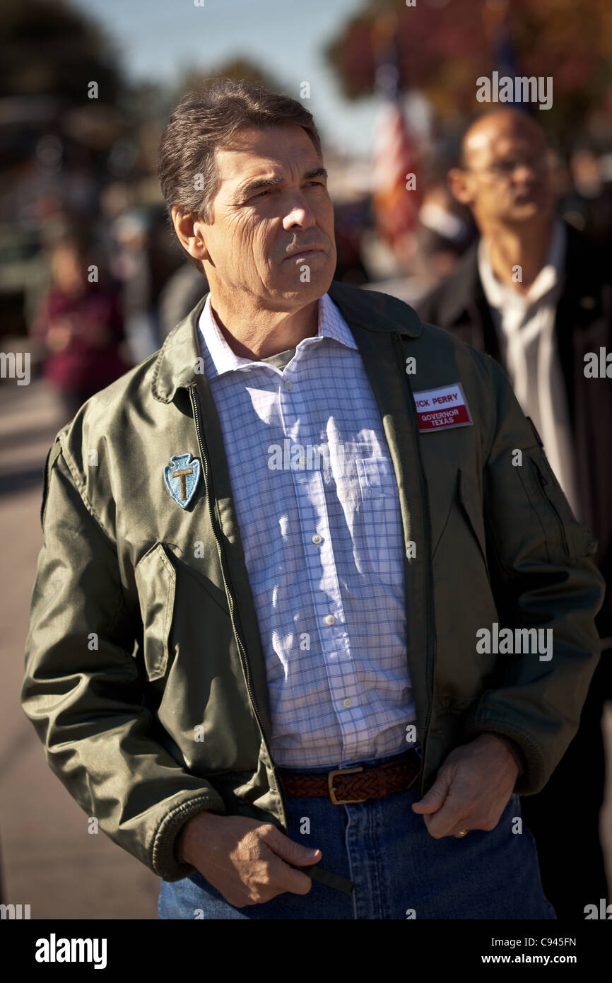Republican presidential candidate Gov. Rick Perry sduring the annual ...