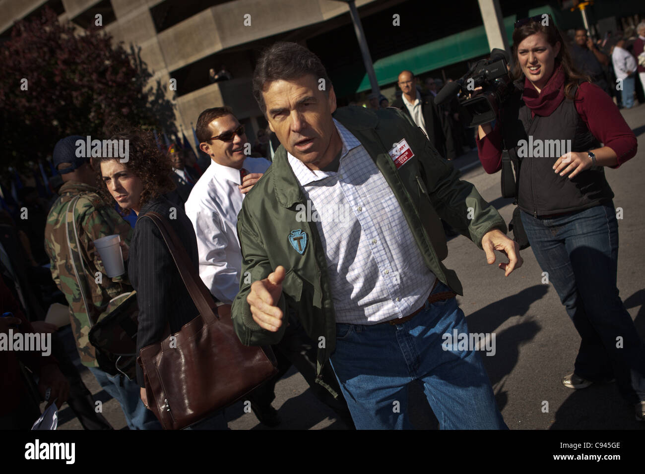 Republican presidential candidate Gov. Rick Perry during the annual ...