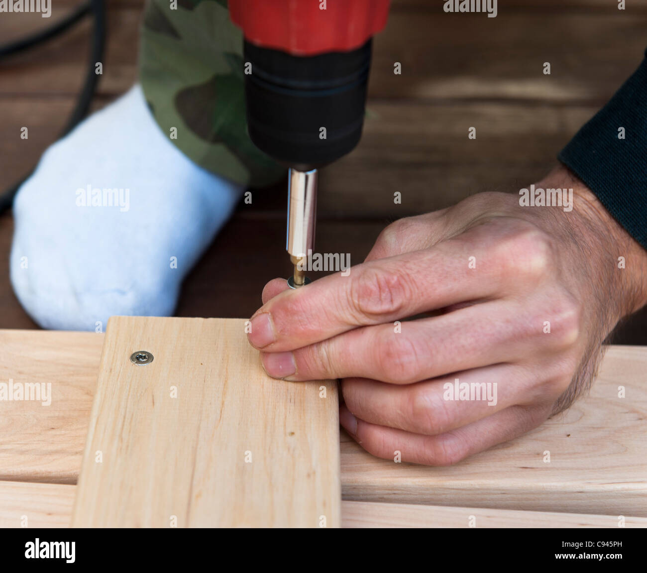 Electric wood cutter hi-res stock photography and images - Alamy