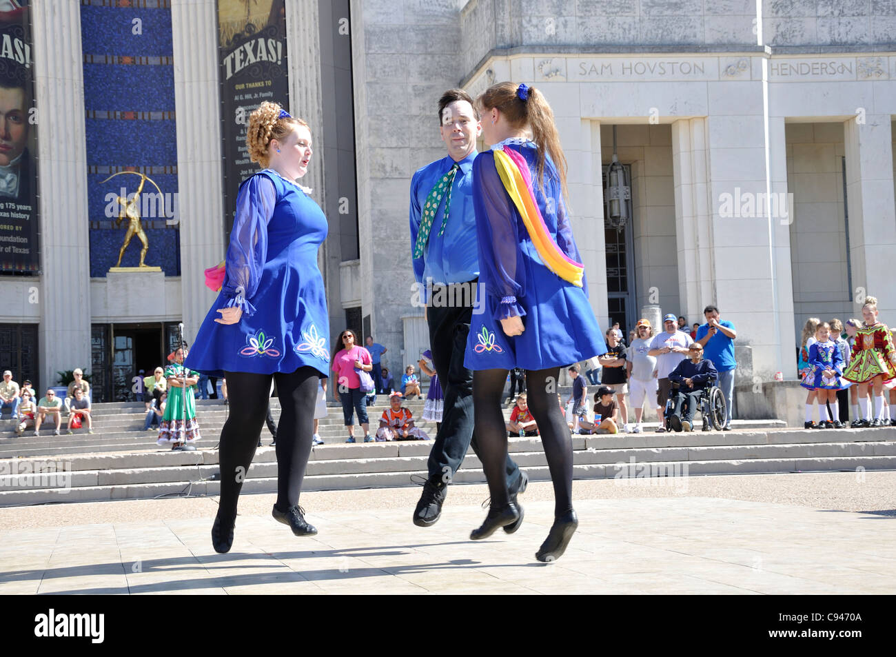 Irish traditional dancing Stock Photo - Alamy
