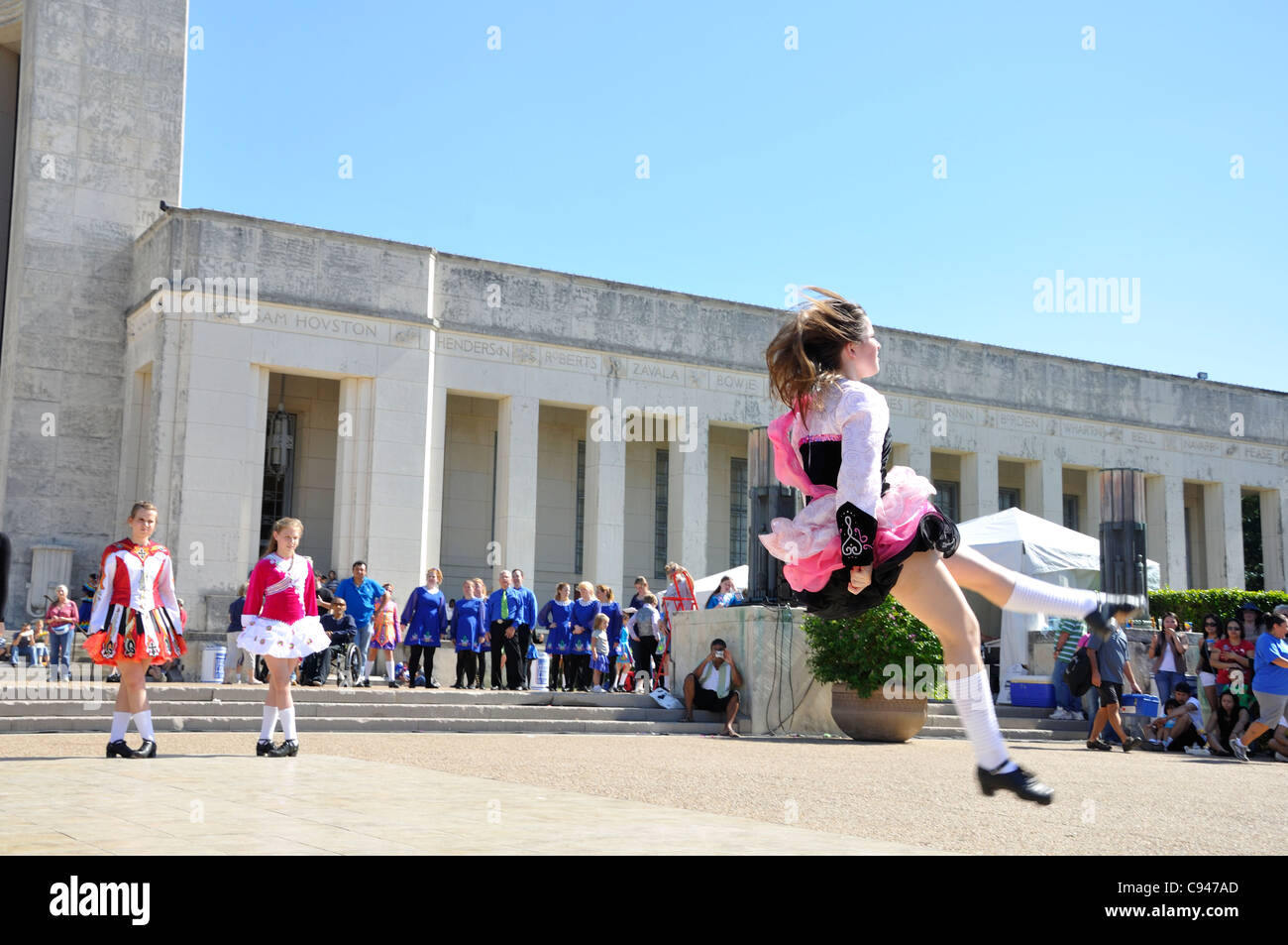 Irish traditional dancing Stock Photo - Alamy