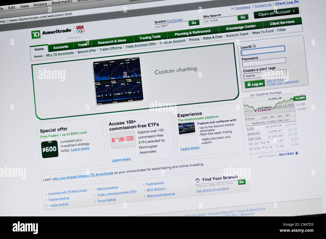 Tdameritrade hi-res stock photography and images - Alamy