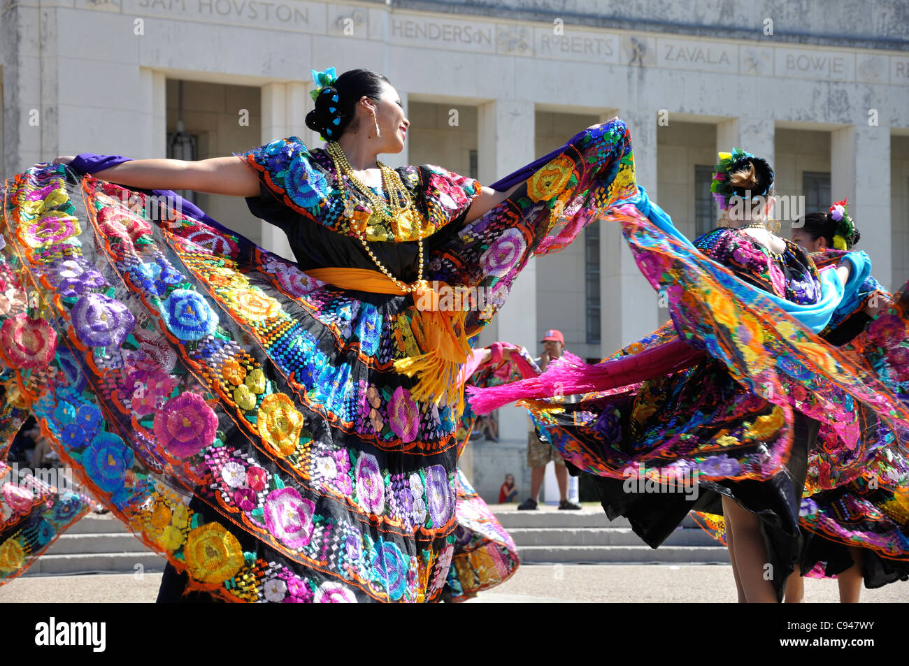 Mexican traditional dancing Stock Photo - Alamy