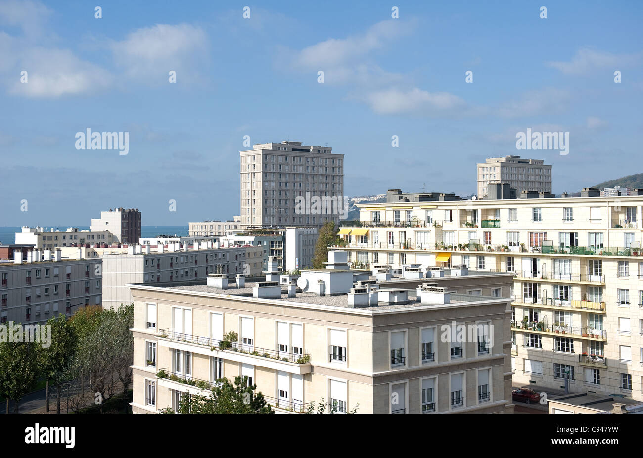 Post war architecture by auguste perret in le havre hi-res stock photography and images - Alamy