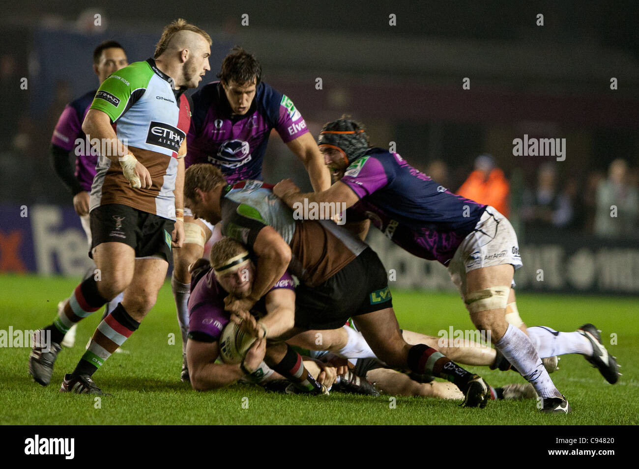 Heineken man of the match, Joe Marler Harlequins Prop watch's George ...