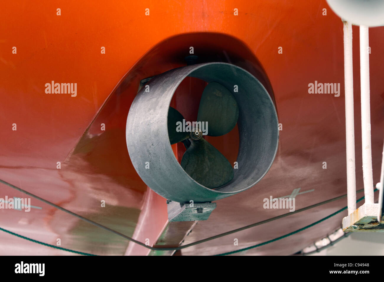 Enclosed lifeboat hi-res stock photography and images - Alamy