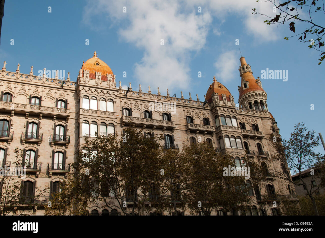 Casa Rocamora, Passeig de Gracia, Barcelona, Spain Stock Photo - Alamy