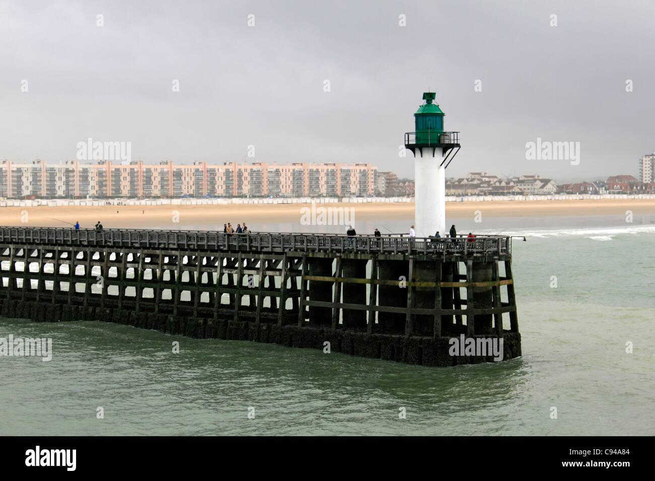 Lighthouse at Calais France Stock Photo - Alamy