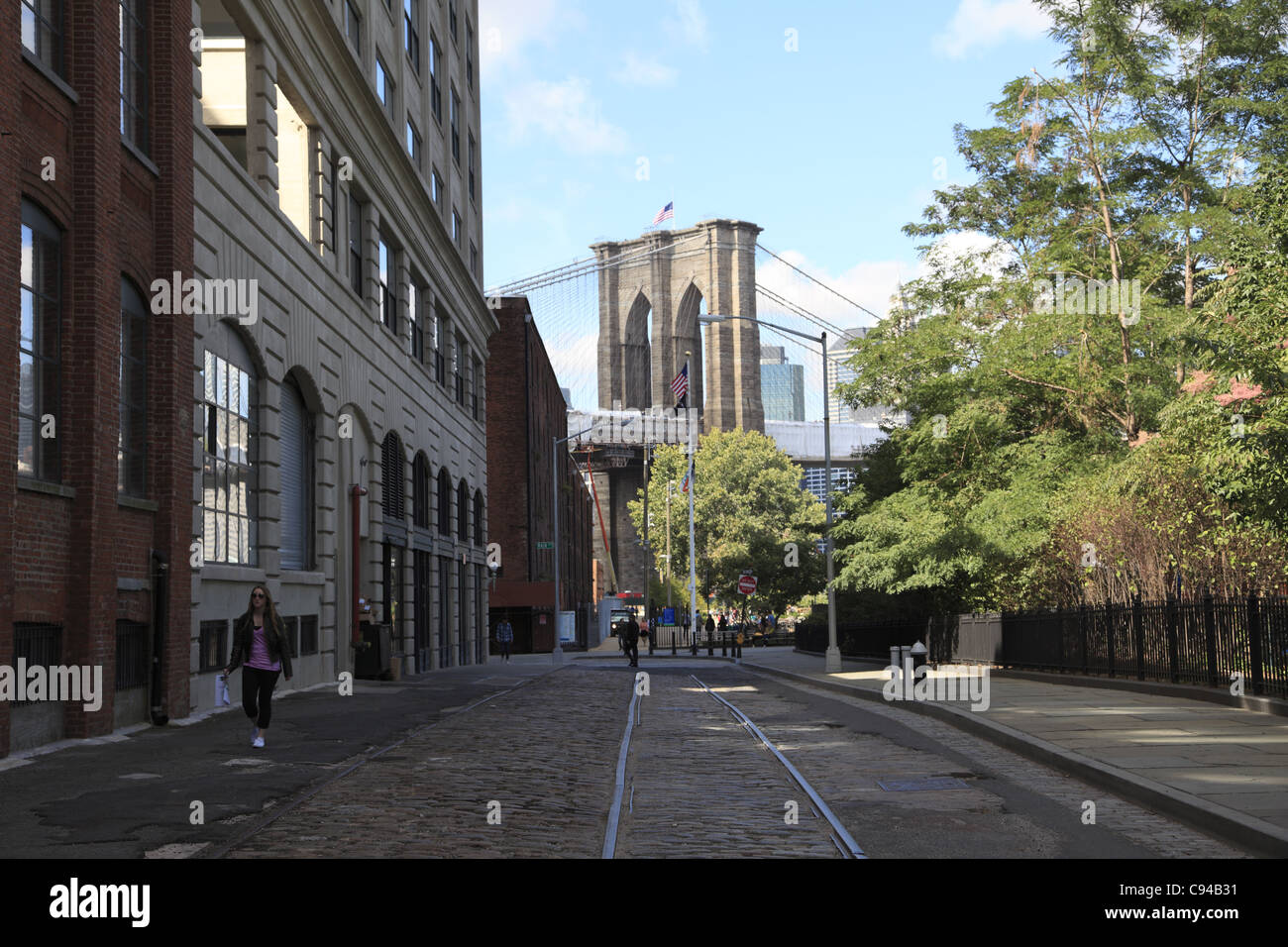 Brooklyn Bridge, Dumbo (Down Under the Manhattan Bridge Overpass ...
