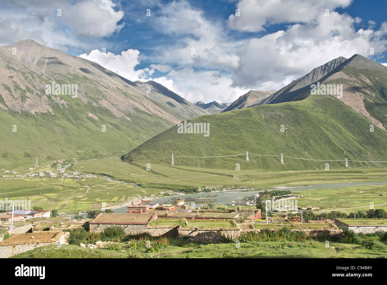 Tibetan monastery destroyed hi-res stock photography and images - Alamy