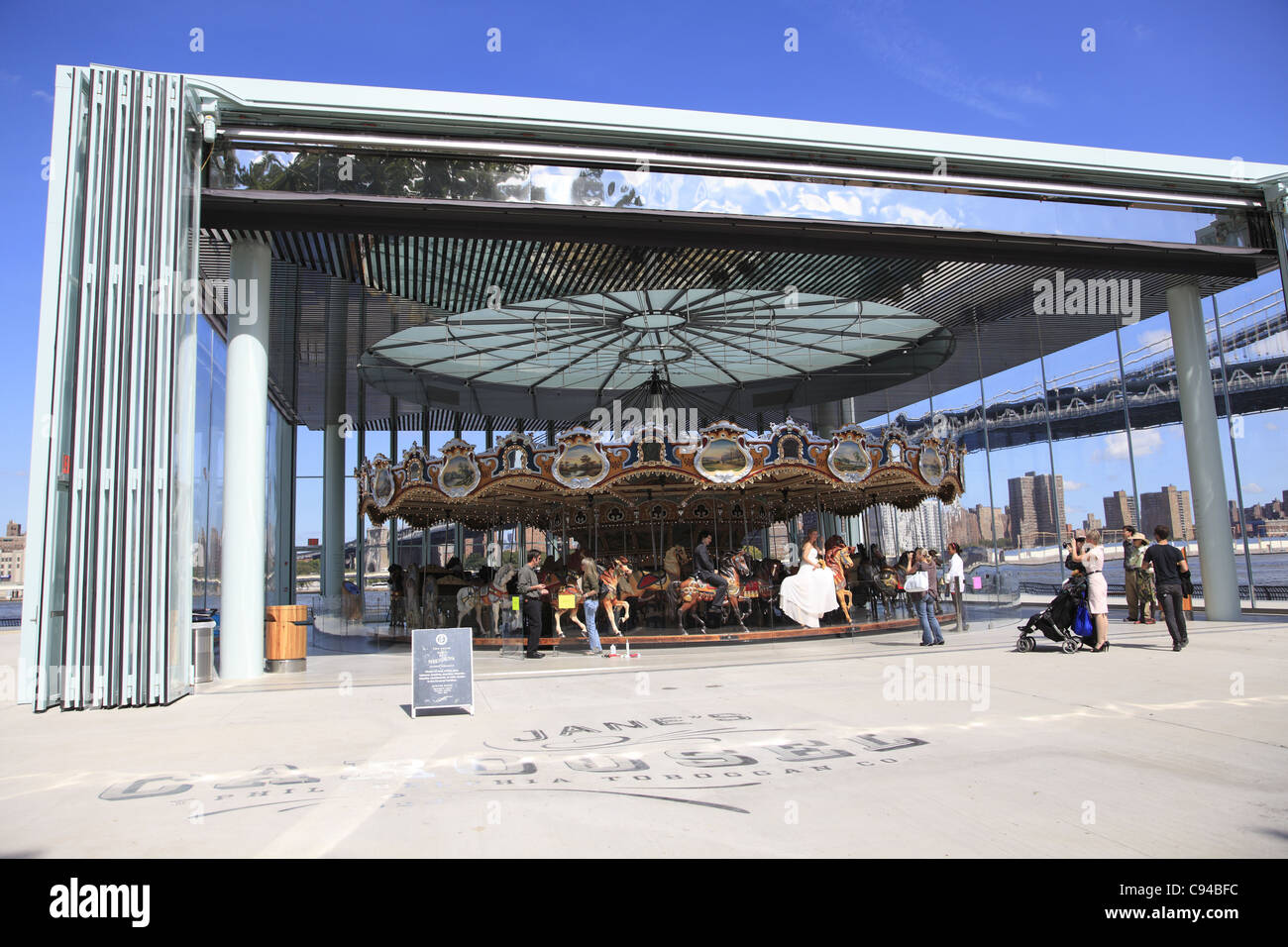 Jane’s Carousel, Brooklyn Bridge Park, Dumbo (Down Under the Manhattan ...