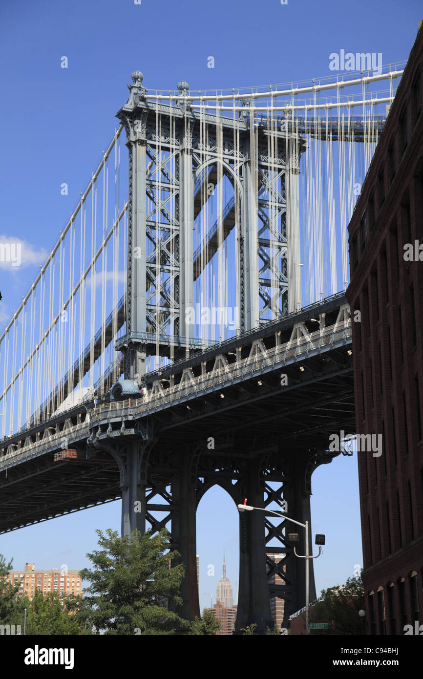 Manhattan Bridge, Dumbo (Down Under the Manhattan Bridge Overpass ...
