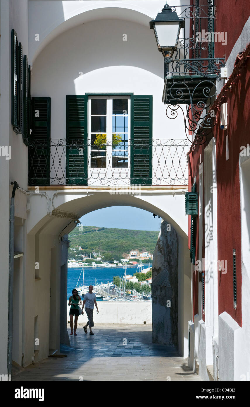 Mahon Menorca Balearics Spain Stock Photo - Alamy