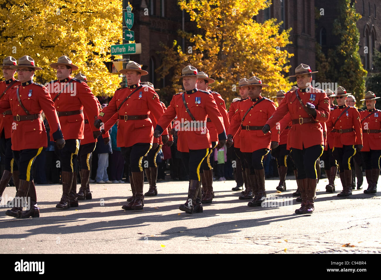 The royal canadian mounted police in london hi-res stock photography ...