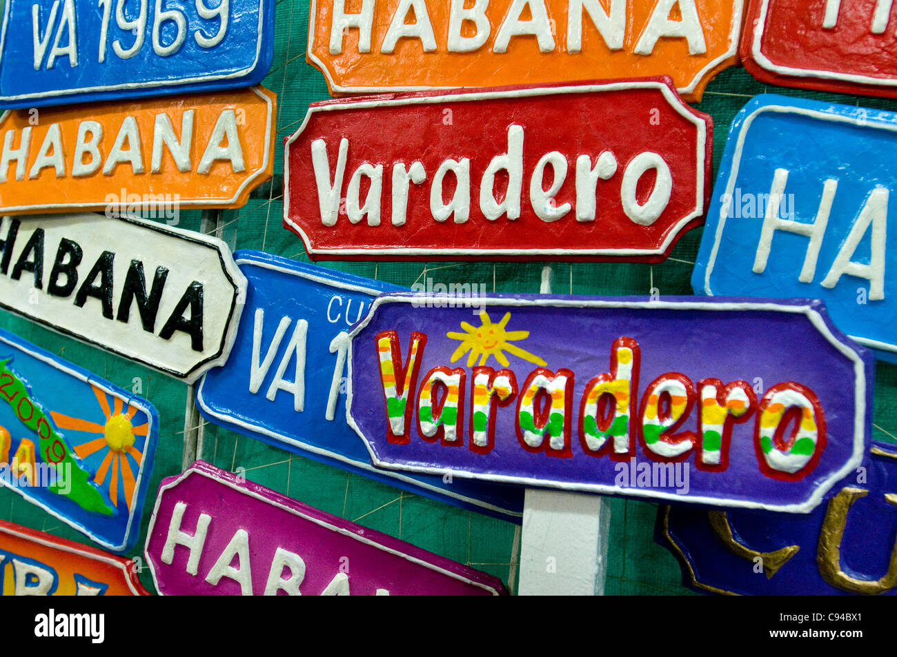 Souvenirs, Varadero, Cuba Stock Photo - Alamy