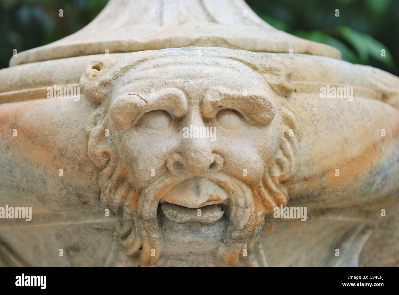 Statue in Quinta da Regaleira, Sintra, Portugal Stock Photo - Alamy