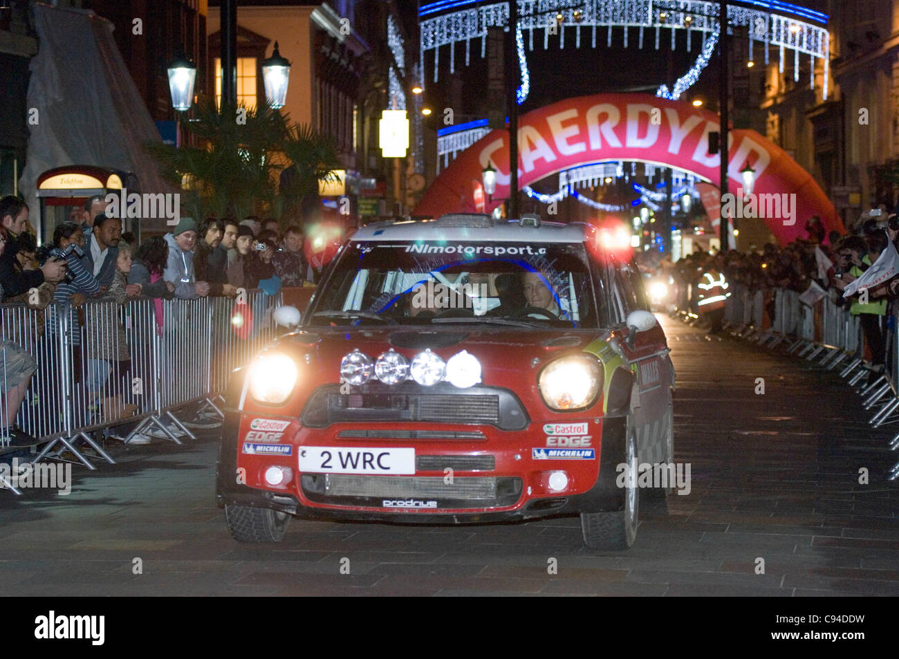 Kris Meeke (Great Britain) and his co-Driver Paul Nagle (Ireland) in ...