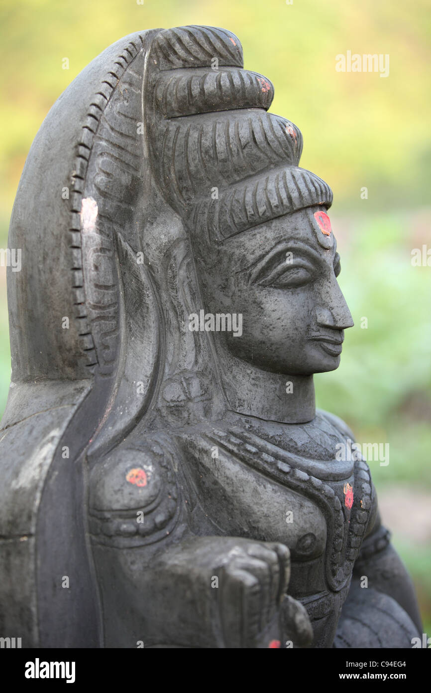 Shiva stone carving in Tamil Nadu India Stock Photo - Alamy