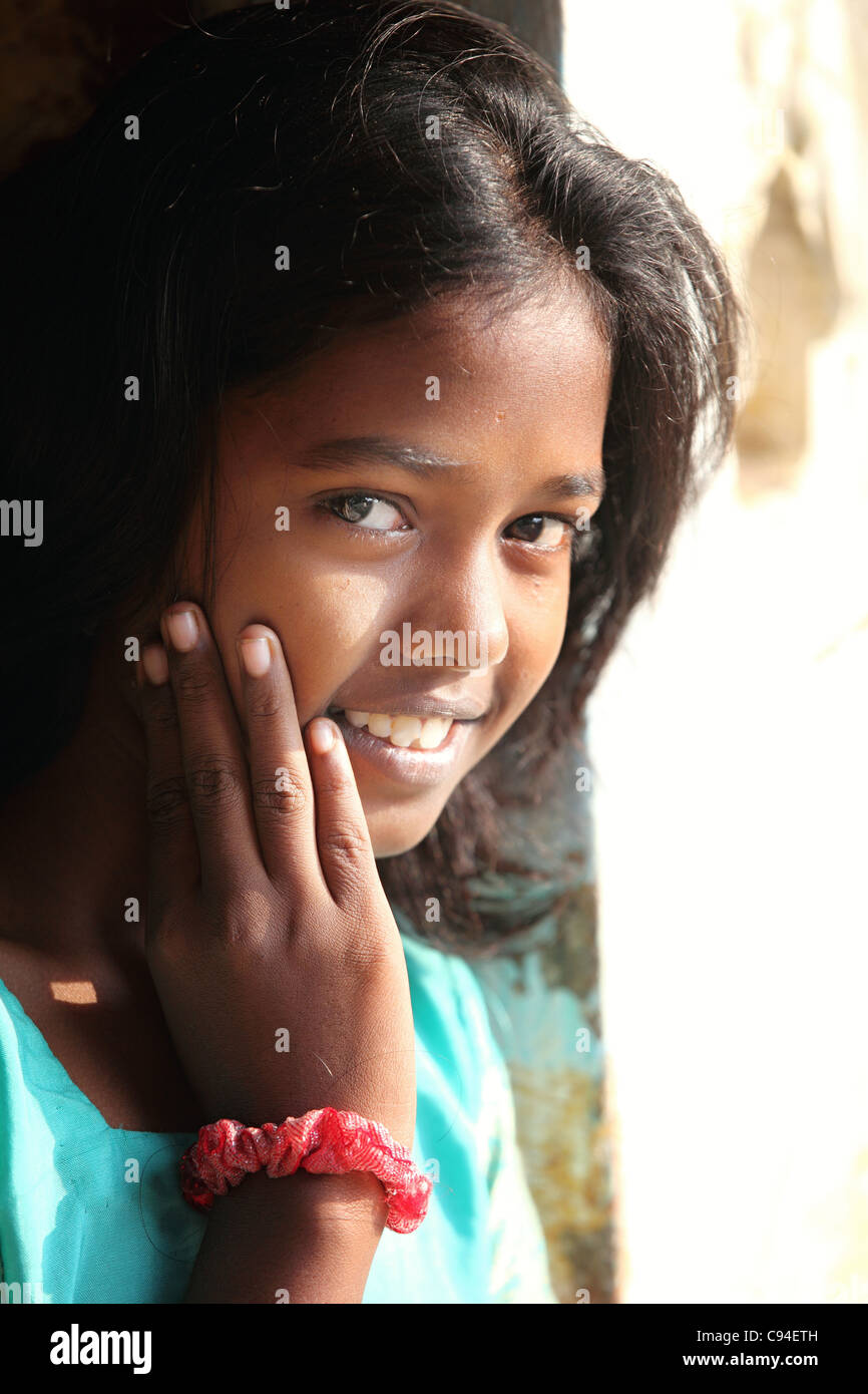 Tamil girls hi-res stock photography and images - Alamy