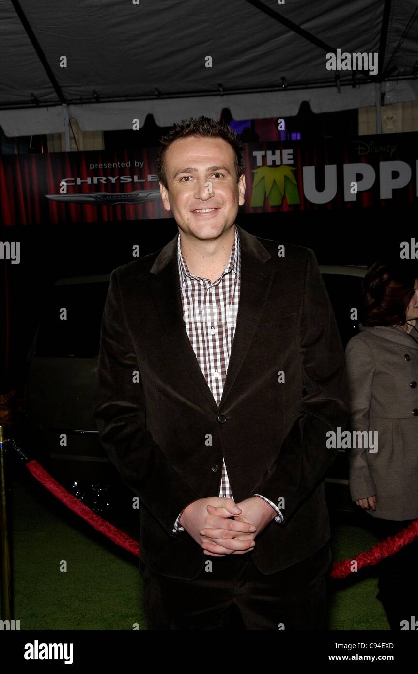 Jason Seigel at arrivals for THE MUPPETS Premiere, El Capitan Theatre ...