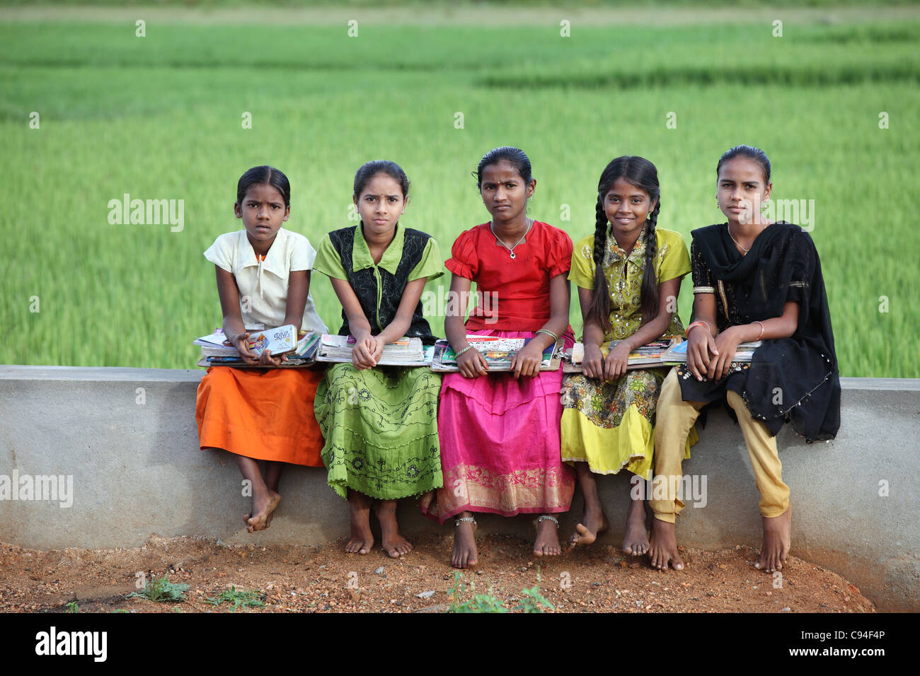Tamil girls hi-res stock photography and images - Alamy